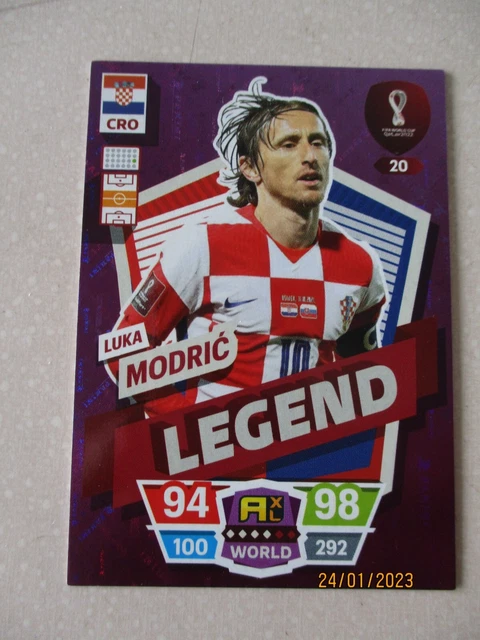 PANINI XL ADRENALYN FIFA World Cup Qatar 2022 #20 Luca Modric Croatia ...