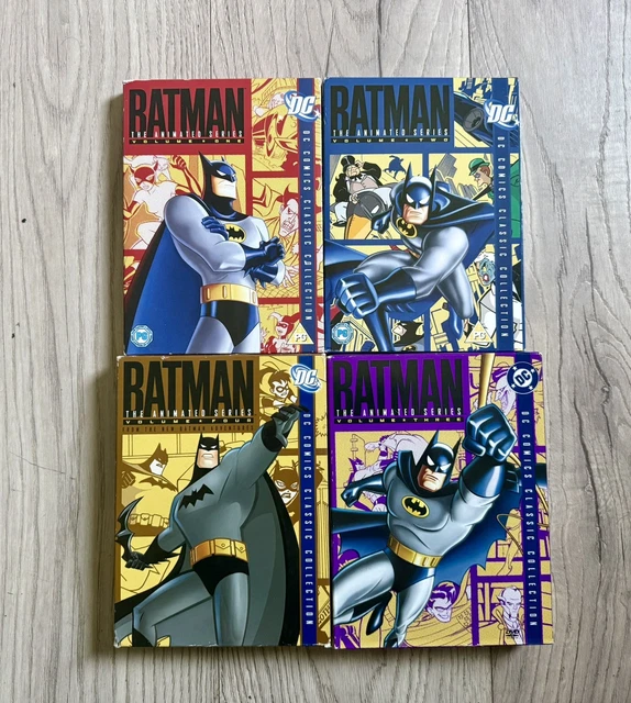 BATMAN: THE COMPLETE Animated Series Volumes 1-4 - DVD Region 1 & 2 DC ...