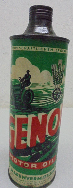 ÖLDOSE GENOL Motor Oil Mit Traktor Motiv Ungereinigter Fundzustand EUR ...
