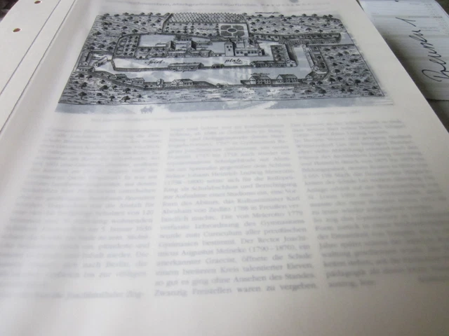 PREUSSEN ARCHIV N1 1227 Joachimthalisches Gymnasium Duetsch Wilmersdorf ...
