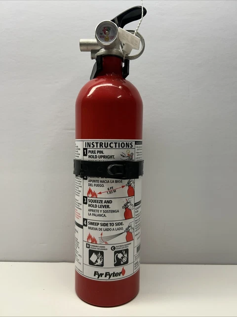 FYR FYTER KIDDIE Fire Extinguisher, Model KD57W-5BC, UL Rated Class 5-B ...