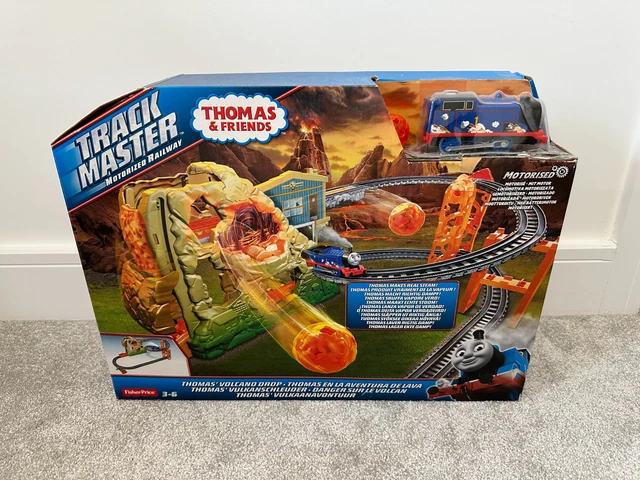 THOMAS & FRIENDS TrackMaster Volcano Drop including steaming Thomas ...