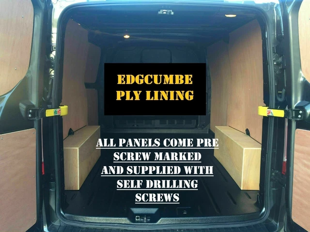 FORD TRANSIT CUSTOM SWB no floor ply Lining Kit £189.99 - PicClick UK