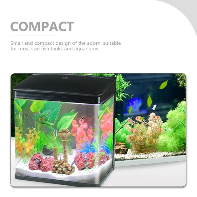 FISH TANK RESIN Roman Column Adorn Resin Craft Decor Landscaping ...