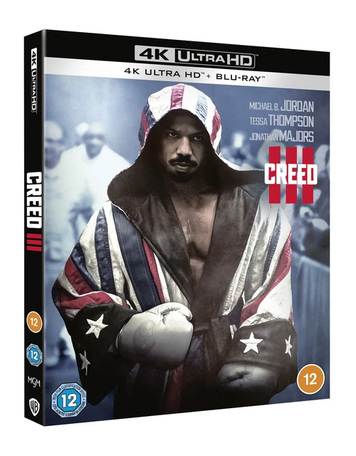 CREED III (4K UHD Blu-ray) Tessa Thompson Michael B. Jordan Tony Bellew ...