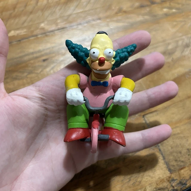 HOMER AS KRUSTY The Clown On Bike 2005 Fox Figure The Simpsons £5.95 ...