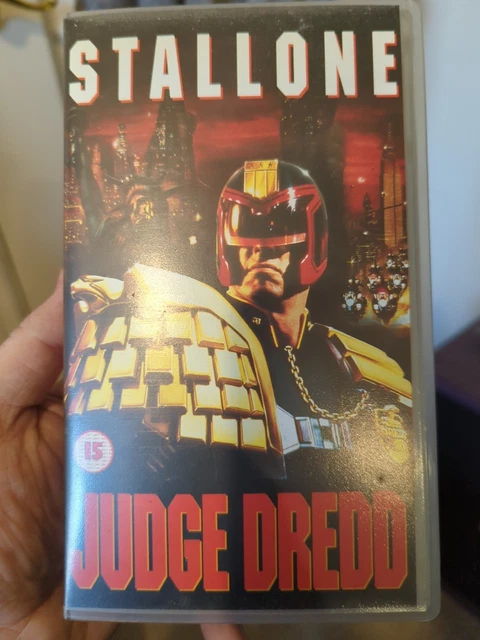JUDGE DREDD 1995 Guild VHS Cassette, Sylvester Stallone £1.75 - PicClick UK