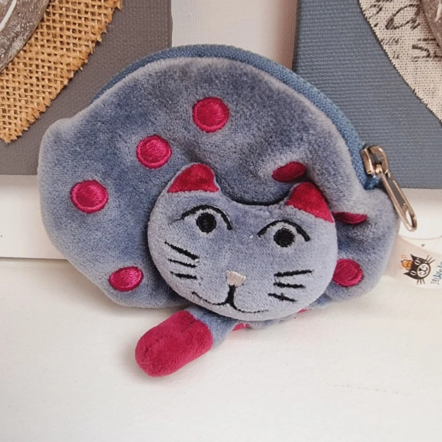 JELLYCAT CAT NAP kitty cat blue purse rare cat p £49.99 - PicClick UK