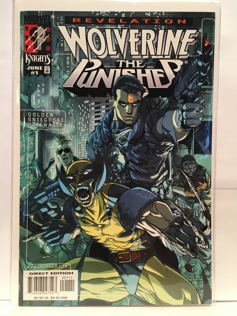 WOLVERINE ET THE Punisher Revelation #1 VF/NM 1st print Marvel Comics EUR 3,89 - PicClick FR