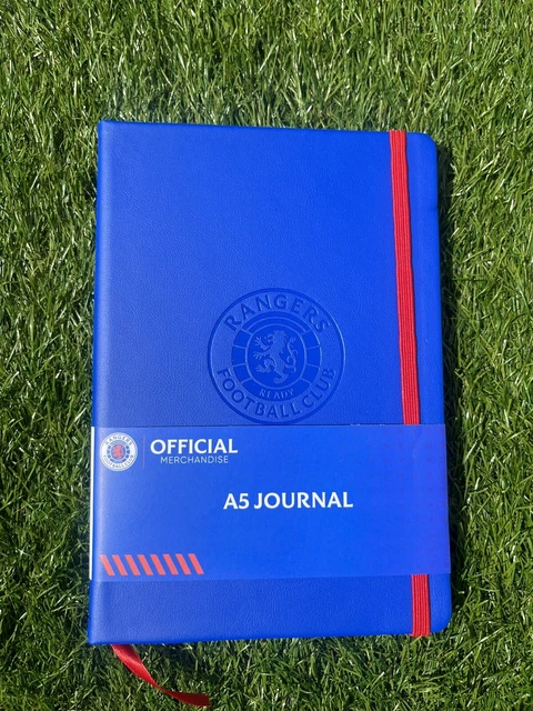 OFFICIAL GLASGOW RANGERS FC A5 Journal Notebook Brand New £8.99 ...