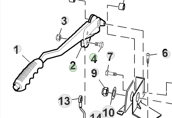 TONDEUSE À GAZON authentique John Deere JX90 Walk Behind SA1597 secteur ...