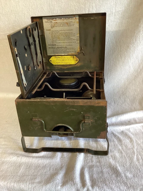 OLD VINTAGE EX British Military No.2 MK 2 Modified Petrol Stove, Field ...