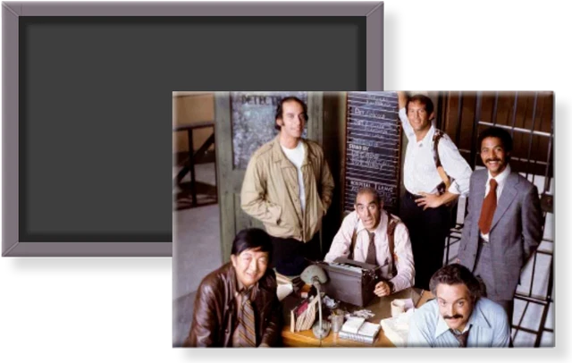 BARNEY MILLER 70S New York City Police Station Sitcom TV Show 2x3 ...
