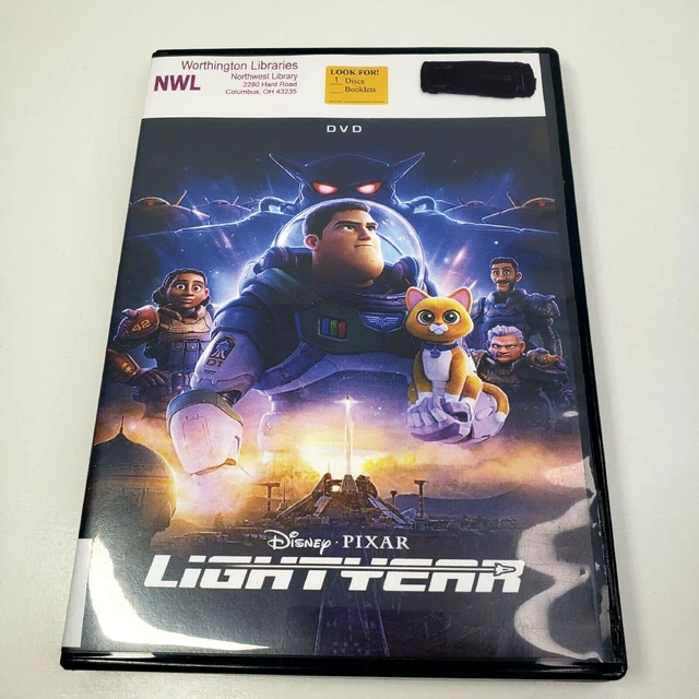LIGHTYEAR (DVD, WIDESCREEN, PG, 2022) Disney Pixar £1.87 - PicClick UK