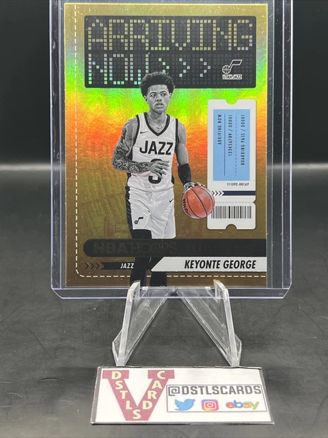 23/24 PANINI NBA Hoops - KEYONTE GEORGE ARRIVING NOW HOLO ROOKIE #6 ...