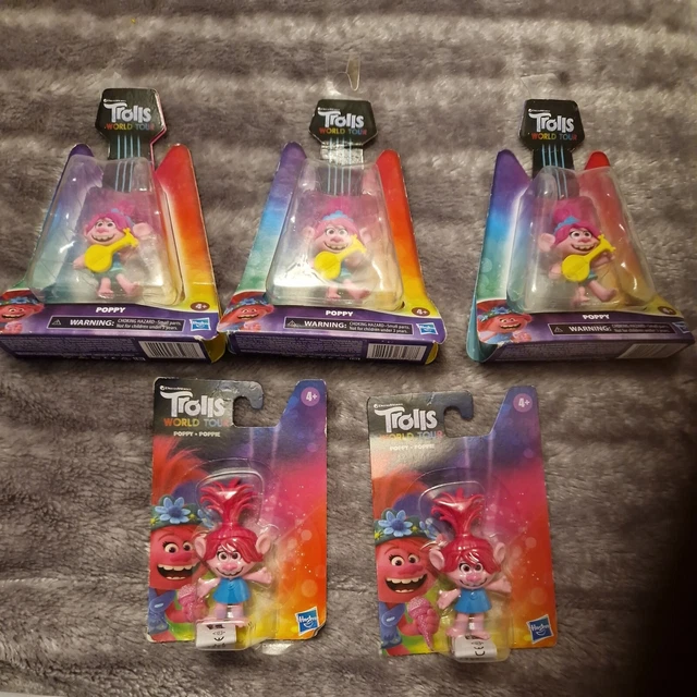 DREAMWORKS TROLLS WORLD Tour Poppy Toy Buddle of 5 £4.00 - PicClick UK