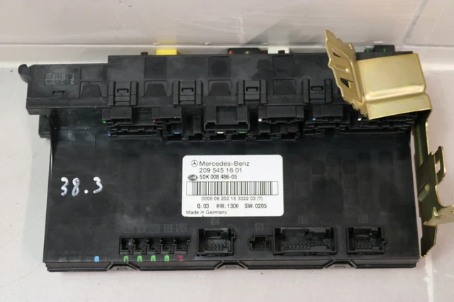 MERCEDES BENZ W209 W203 SAM central electric fuse box 2095451601 £85.47 ...