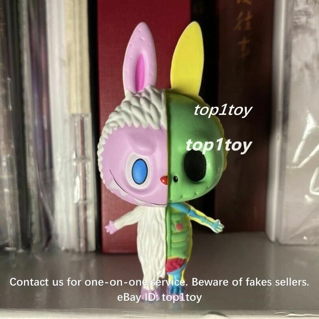 POP MART X HOW2WORK LABUBU Half Mini Figure Art Toy Lift Sub Limited ...