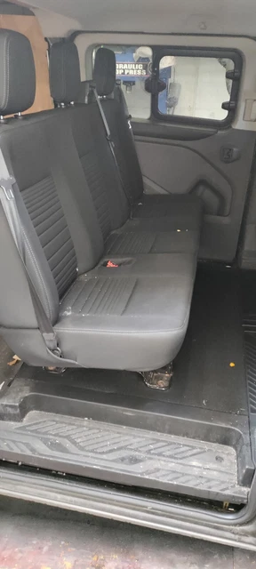 FORD TRANSIT CUSTOM Crew Cab Conversion Kit Bench Rear Seats Limited ...