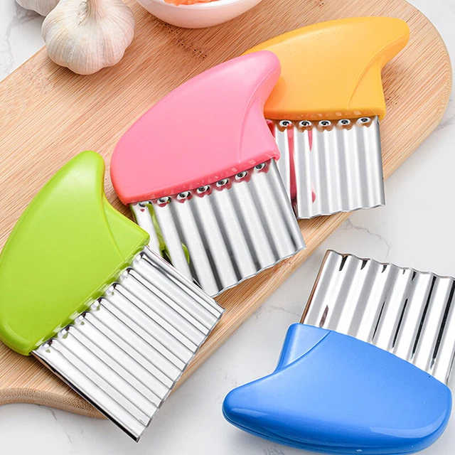 WAVY ONION POTATO Slice Crinkle French Fries Salad Cutting Chopped Tool ...