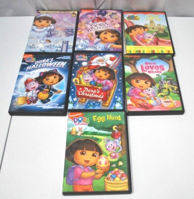 NICK JR. NICKELODEON DVD Lot of 7 Max & Ruby, Paw Patrol, Dora the ...