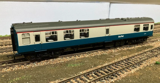 OO GAUGE BACHMANN BR Blue / Grey MK1 RMB Miniature Buffet Coach £30.00 ...