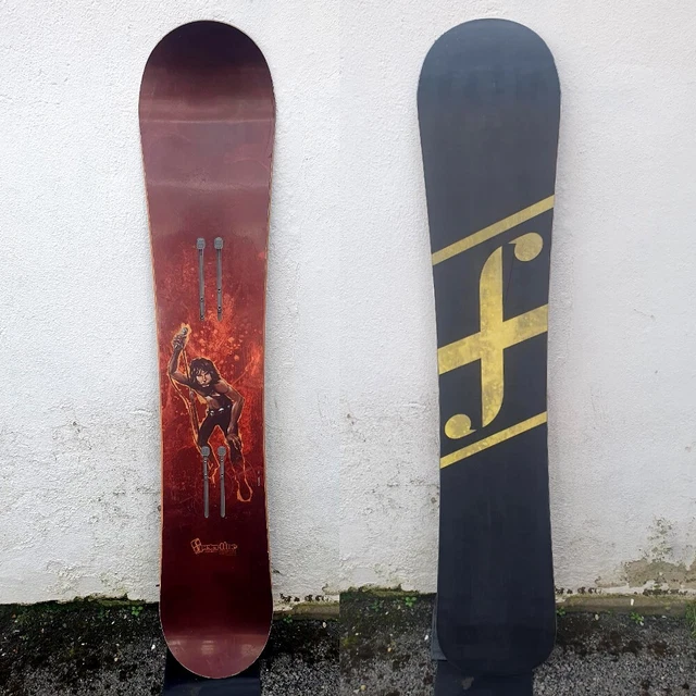 VINTAGE FORUM PETER Line The Doors Jim Morrison Snowboard 155cm Circa ...
