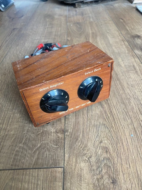 VINTAGE ALPHA ARENA Amplifier & Deck Audio Switcher - FBY904D £34.95 ...