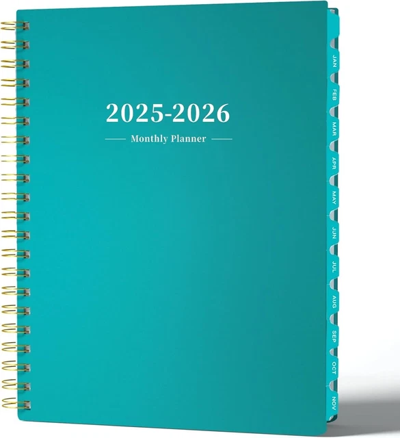 2025-2026 MONTHLY PLANNER - 2 Year Monthly Planner, JAN.2025 to DEC ...