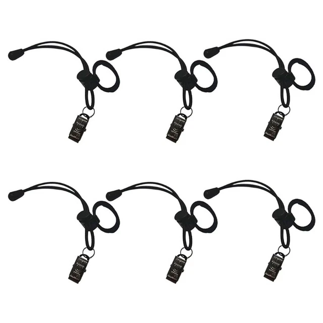 PHOTOGRAPHY BACKDROP SIDE Clip Clamps 20cm Adjustable Elastic Cord For ...