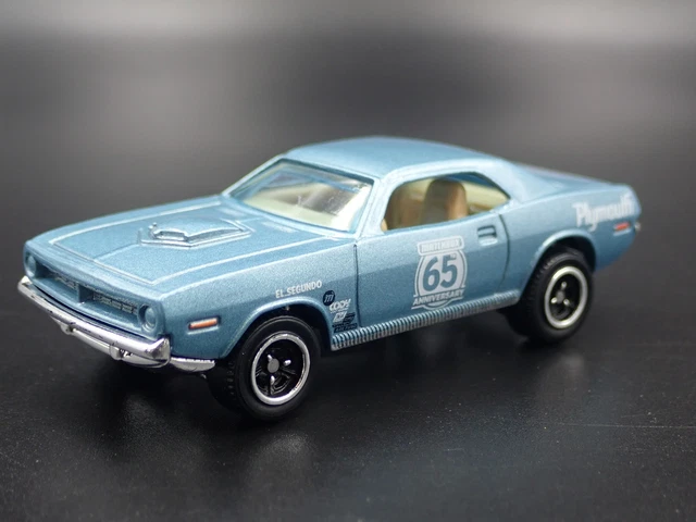1970 70 PLYMOUTH Cuda Rare 1:64 Scale Collectible Diorama Diecast Model ...