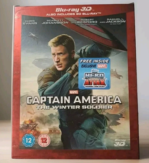 CAPTAIN AMERICA - The Winter Soldier (Blu-ray 3D, 2014) New & Sealed ...