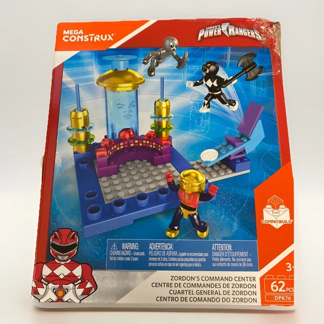 2016 MEGA CONSTRUX Power Rangers Zordon's Command Center 62 Pieces ...