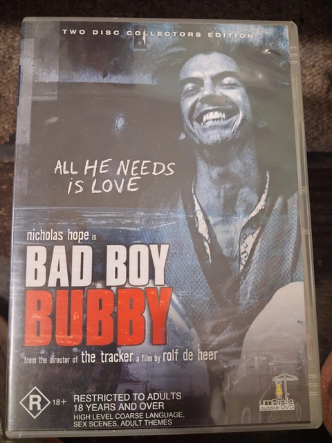 BAD BOY BUBBY - 2 Disc Collectors Edition DVD Nicholas Hope All Reg ...
