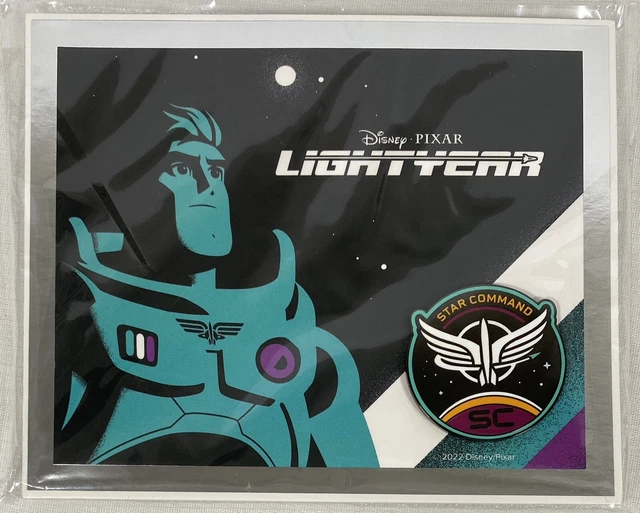 DISNEY PIXAR DMC Buzz Lightyear Star Command VIP Pin NEW with COA movie club £8.99 - PicClick UK