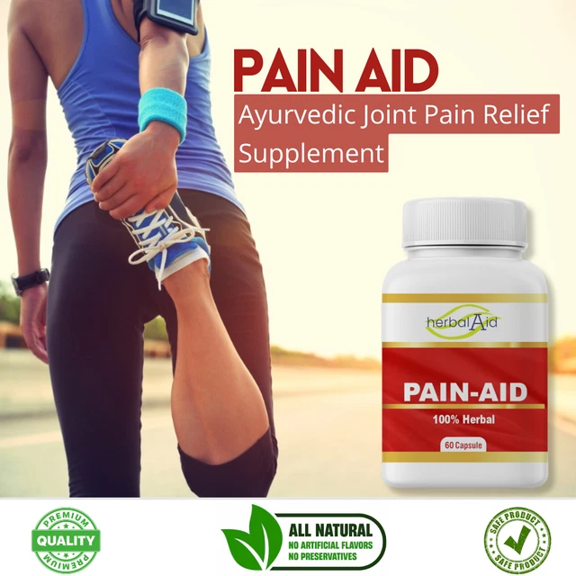 JOINT & MUSCLE Pain Relief Supplement Knee & Back Pain Arthritis ...