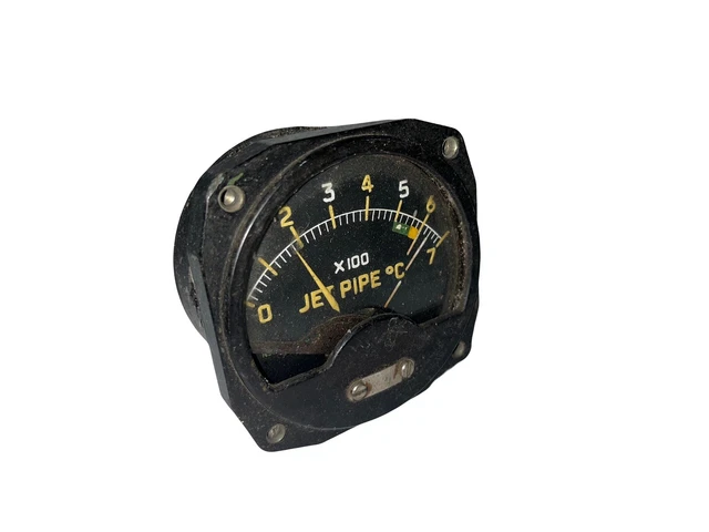 EX RAF JET Stream Aircraft Exhaust Temperature Gauge, Part No ...