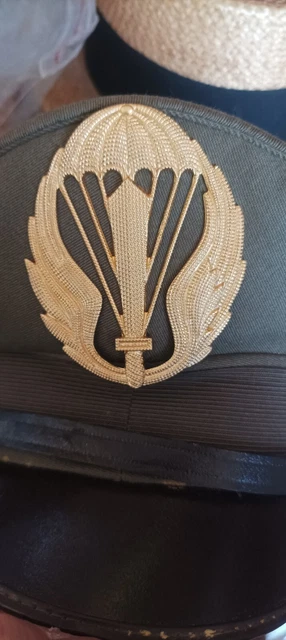 PARACADUTISTI FOLGORE NEMBO Raro Berretto Con Un Fregio Raro Di Grande ...