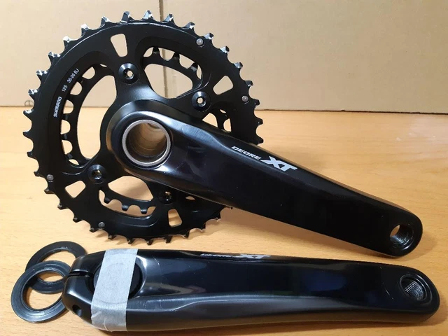 SHIMANO DEORE XT FC-M8120-B2 36-26T MTB Crankset 148mm Boost O.L.D. Used £195.06 - PicClick UK