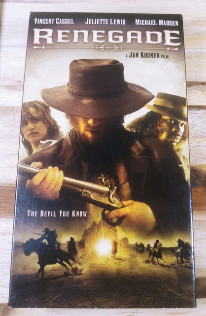 RENEGADE (VHS, 2004, Vincent Cassel Juliette Lewis) Western £10.28 ...