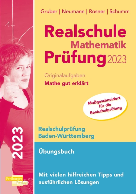 REALSCHULE MATHEMATIK-PRÜFUNG 2023 Originalaufgaben Mathe gut erklärt Baden ... EUR 16,95 ...