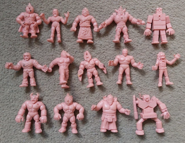 VINTAGE M.U.S.C.L.E. MEN FIGURES JOB LOT BUNDLE MUSCLE 1980s £18.72 ...