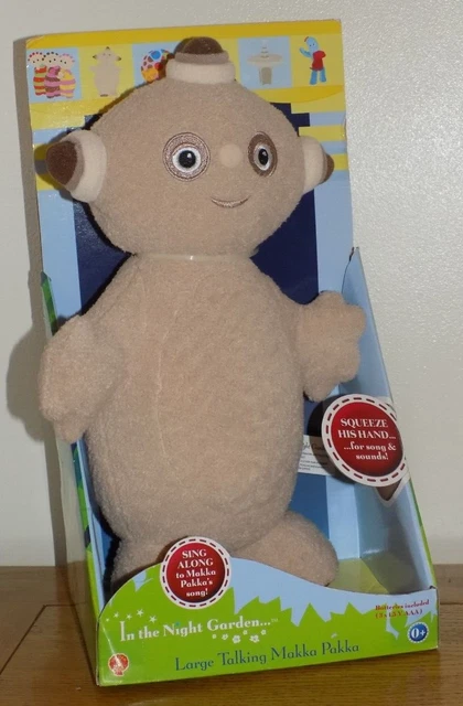 IN THE NIGHT Garden - Large Talking Makka Pakka - BRAND NEW £39.99 ...