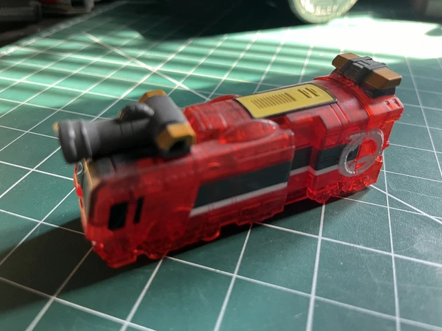 RESSHA SENTAI TOQGER Fire Ressha Clear Version Power Rangers Bandai £10 ...