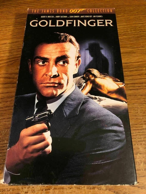 007 JAMES BOND Goldfinger VHS VCR Video Tape Used Sean Connery £5.20 - PicClick UK