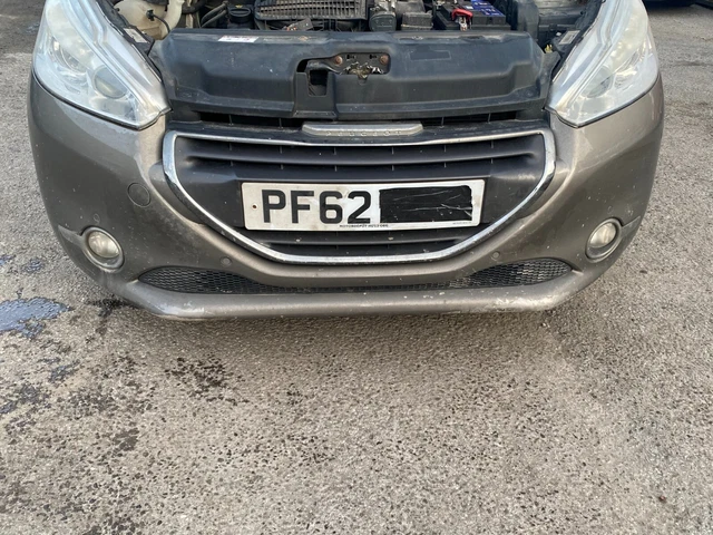 PEUGEOT 208 FRONT Bumper Absorber Reinforcement Crash Bar 2012 2018 Tag ...