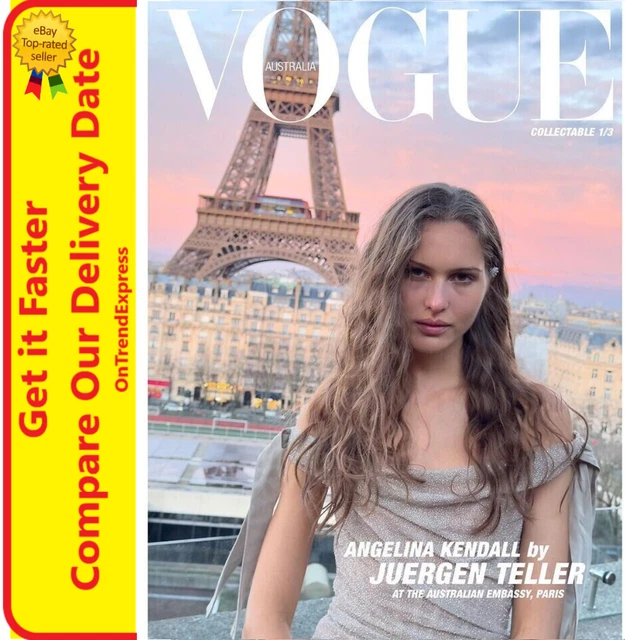 VOGUE AUSTRALIA MAGAZINE April 2024 - Angelina Kendall Collectable 1/3 ...