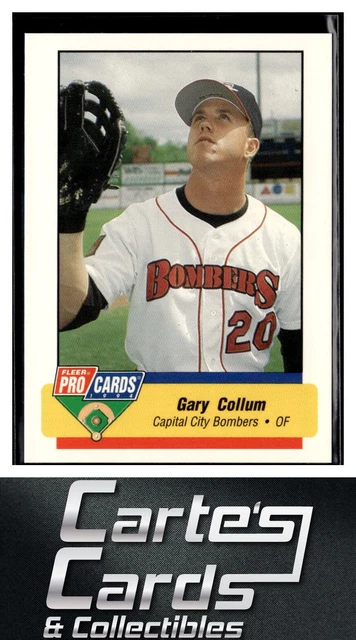 GARY COLLUM 1994 Fleer ProCards #1762 bombardiers de la capitale EUR 2 ...