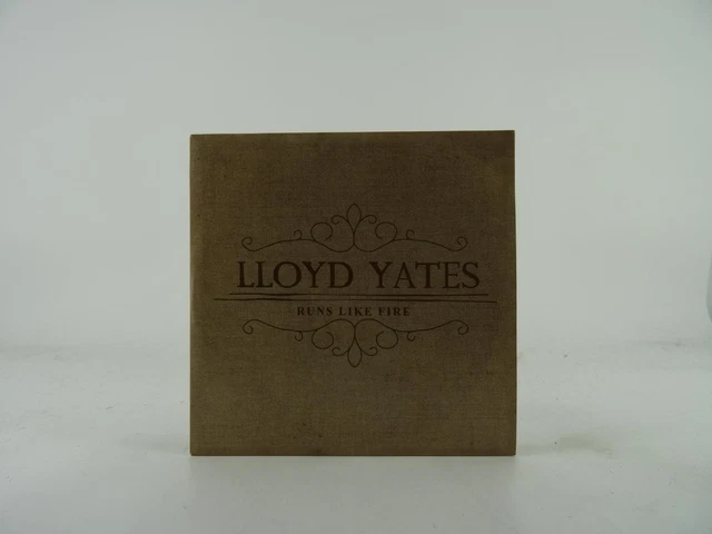 LLOYD YATES RUNS LIKE FIRE (A31) 1 Track Promo CD Single including Card ...