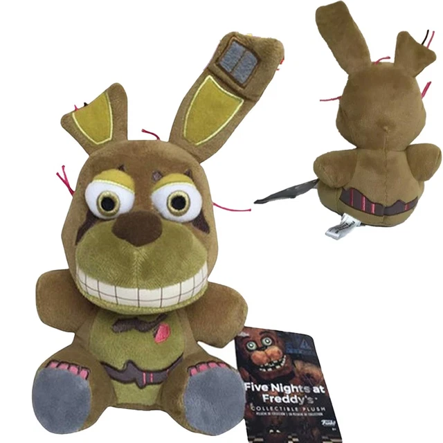 FNAF 7'' SPRINGTRAP Bunny Five Nights at Freddy's Plush Toy Doll Kids ...